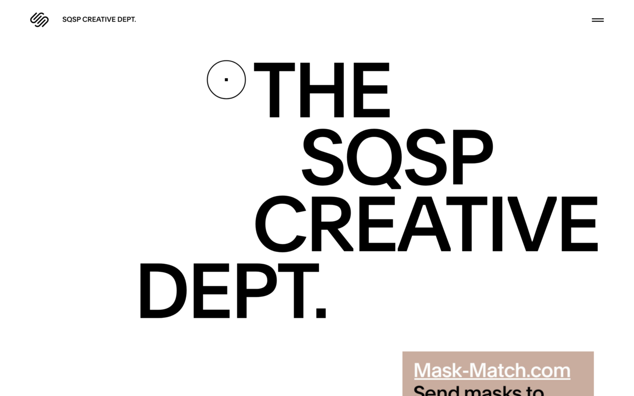 SQSP Creative Dept. | Brilliant Design Collect