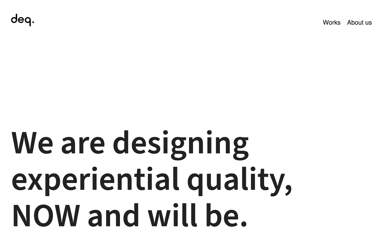 deq | Brilliant Design Collect