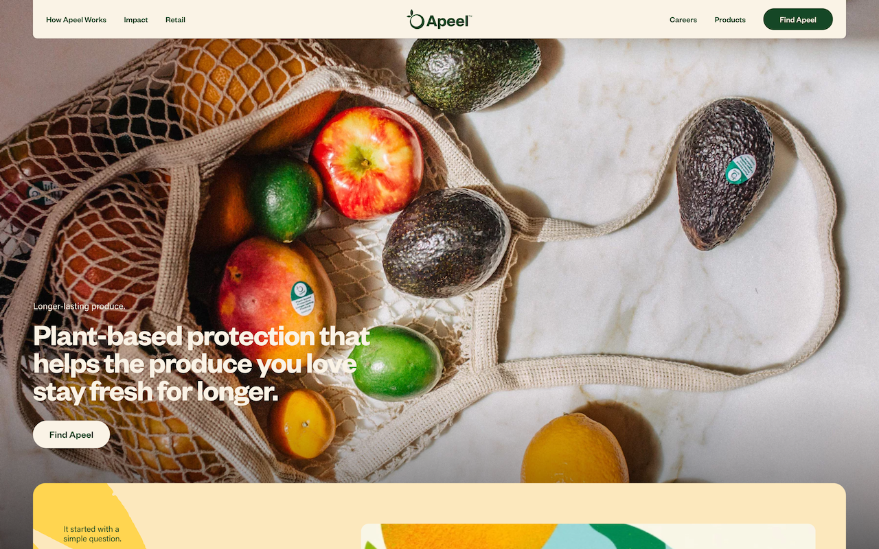 Apeel | Food Gone Good | Brilliant Design Collect