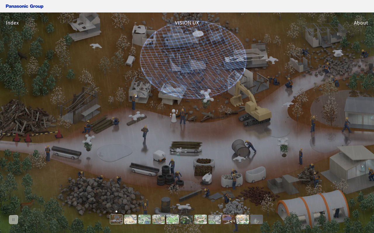 VISION UX | Panasonic | Brilliant Design Collect